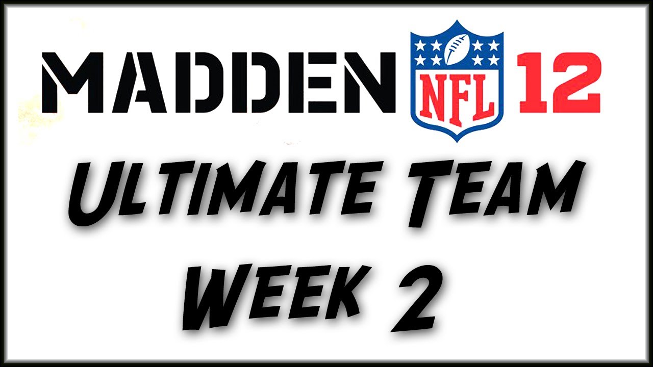 Madden 12 Ultimate Team: Week 2 "Quitters never win" - YouTube