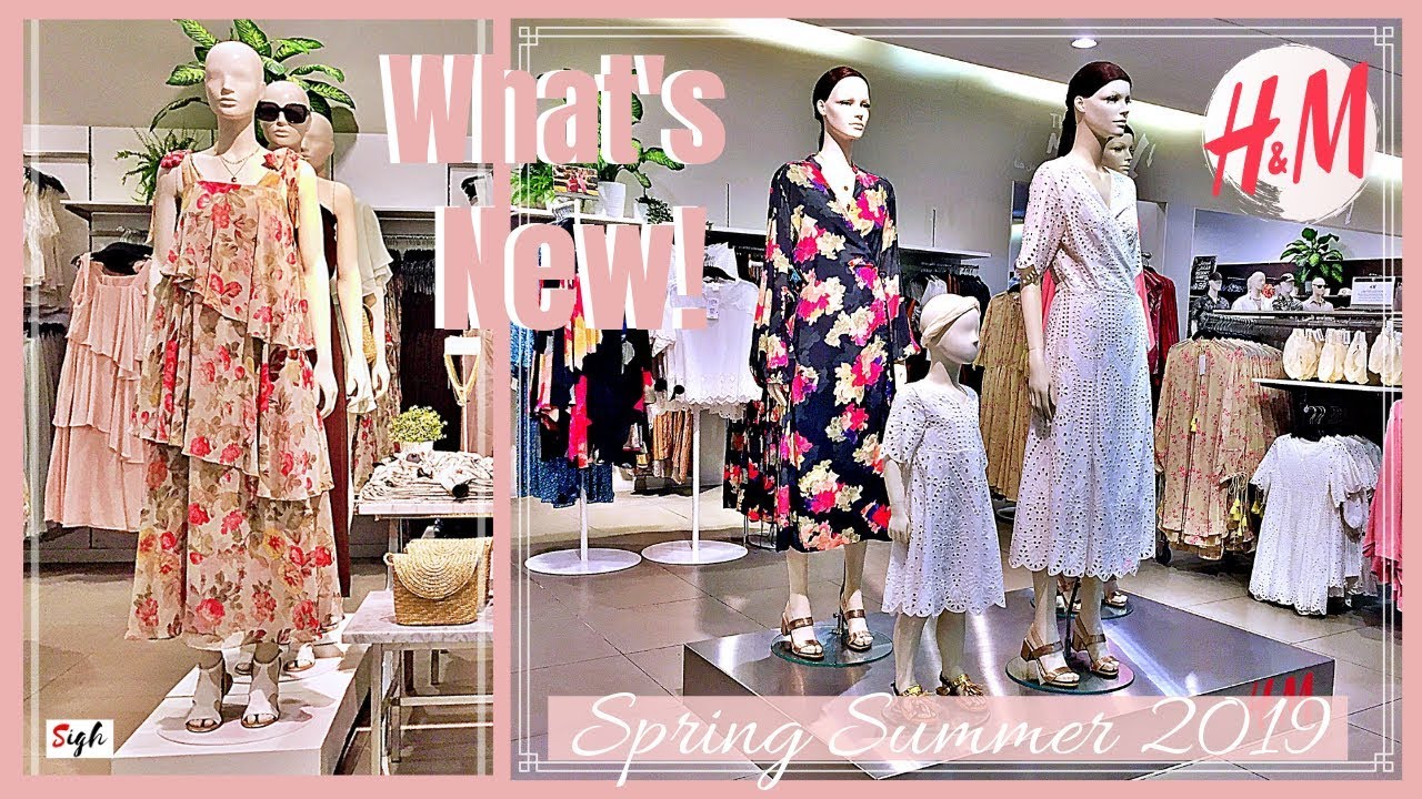 NEW at H&M #May2019 Spring Summer Ladies Collection - YouTube