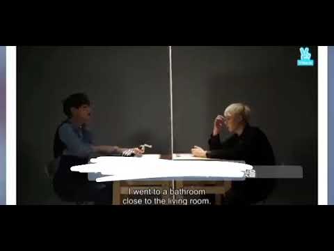 Taehyung confessing Yoongi about what happened to his toothbrush