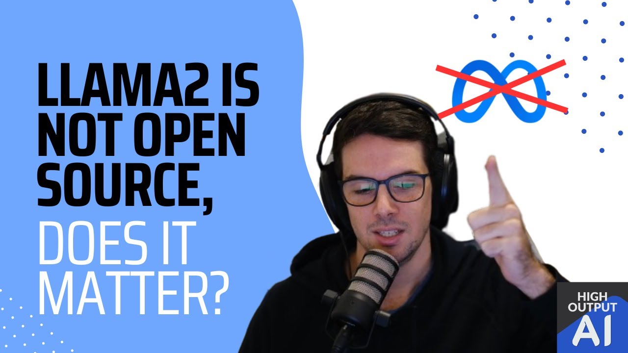 Llama2 Is Not Open Source Does It Matter Tom Elliot React Youtube