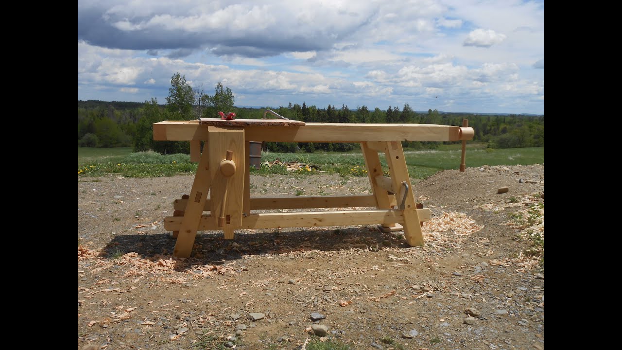 Moravian Workbench Pt 5 (Finishing Up) - YouTube
