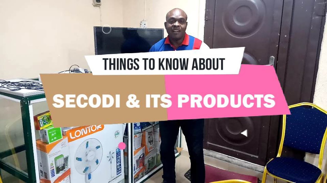 All About SECODI and its Products - YouTube