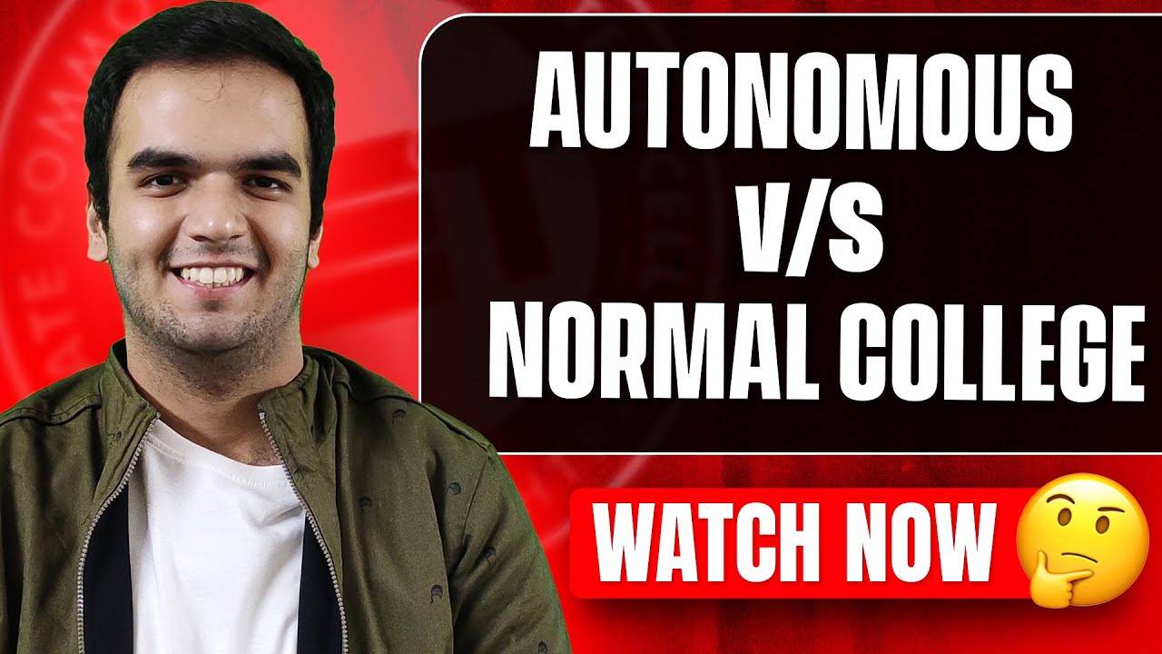 Autonomous College vs University College Pros cons - A General ...
