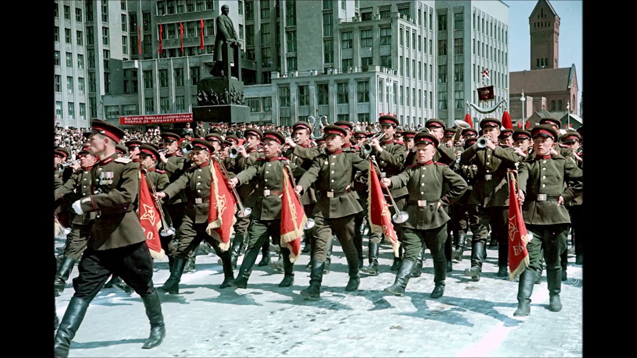 Soviet Army March "Songs of October" (Valentin Volkov) / Марш Песни ...