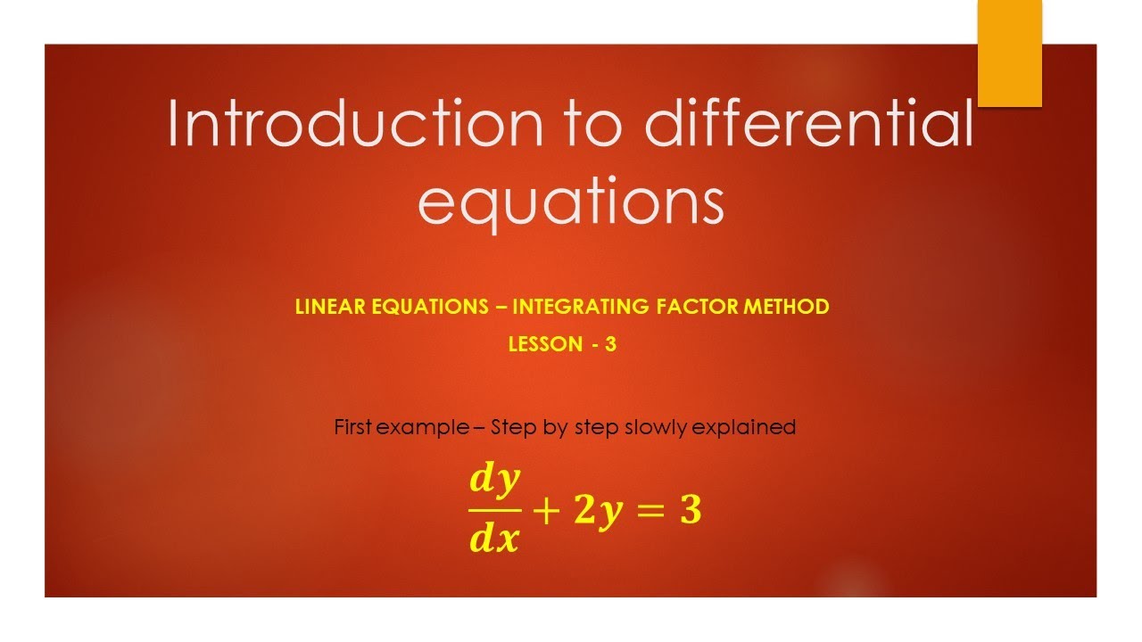 Linear Equations Step By Step Example Solved Slowly Lesson 3 YouTube linear-equations-step-by-step-example-solved-slowly-lesson-3-youtube