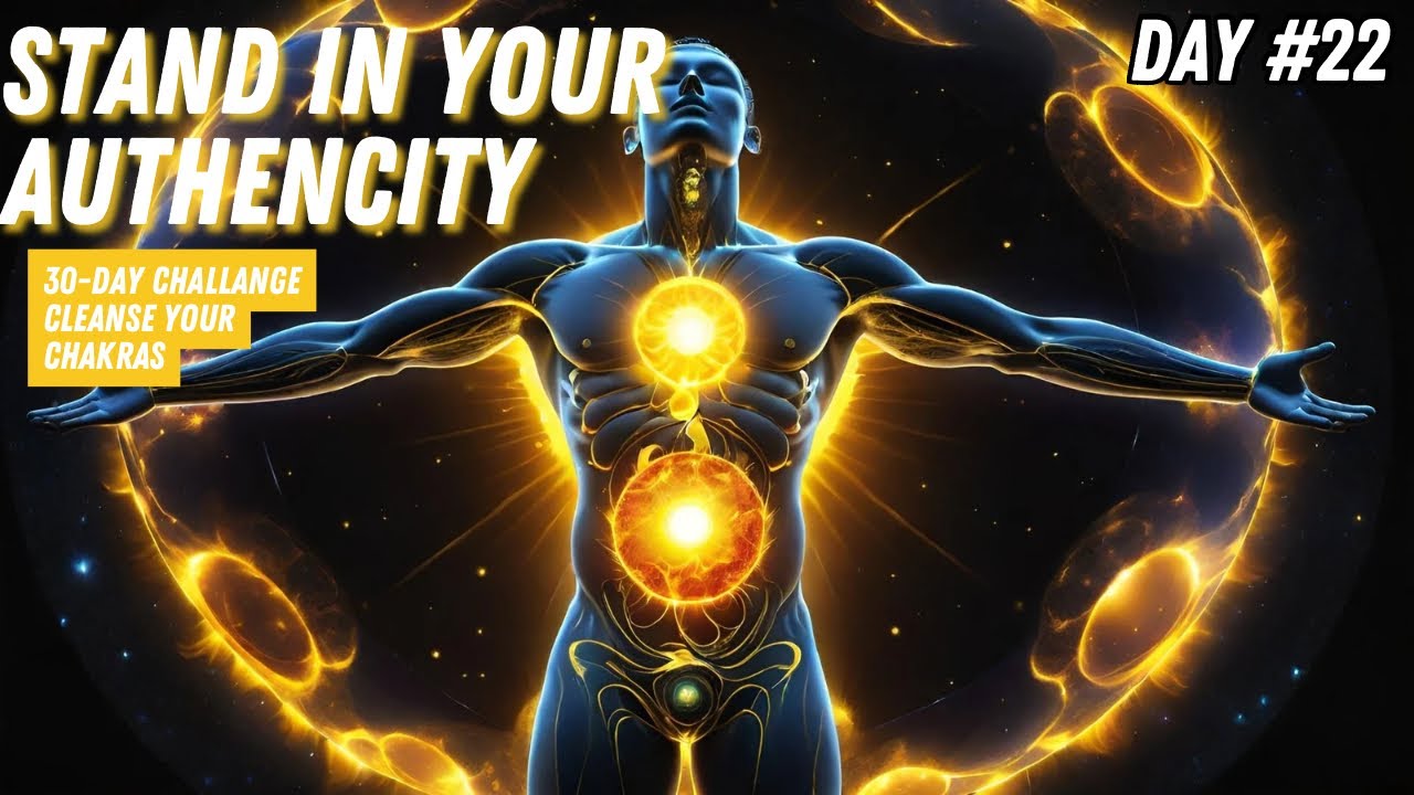 ☀️STAND IN YOUR AUTHENTICITY 528 HZ🎵|Day 21 Of Subliminal Chakra ...