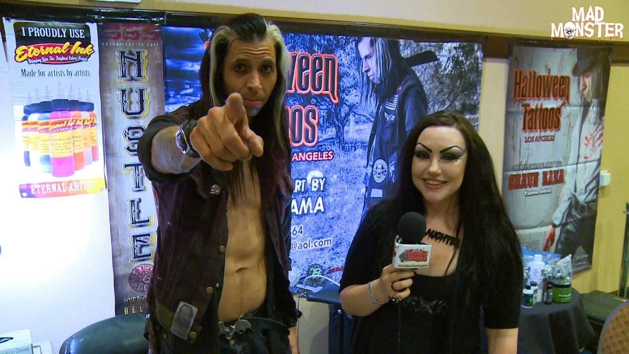 Spotlight on SHAUN KAMA of HALLOWEEN TATTOOS - The Horror Show - YouTube