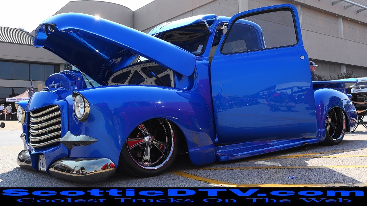 1950 GMC Pickup Muscle Truck 2018 NSRA Street Rod Nationals - YouTube