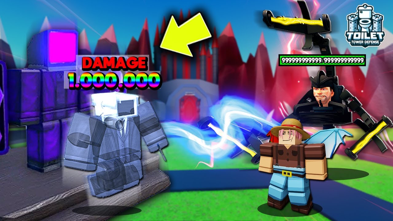 1.000.000 DE DAMAGE POR SEGUNDOS COM O GHOST CAMERAMAN - TOILET TOWER ...