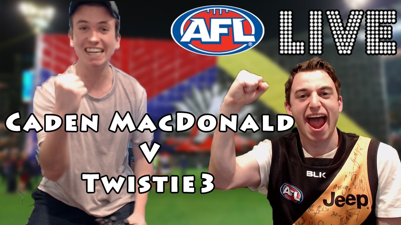 AFL LIVE: CADEN MACDONALD V TWISTIE3 - YouTube