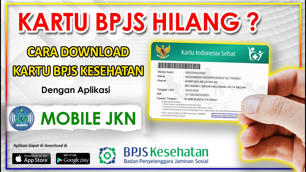 Cara Download Kartu BPJS Kesehatan Dengan Aplikasi Mobile JKN - YouTube