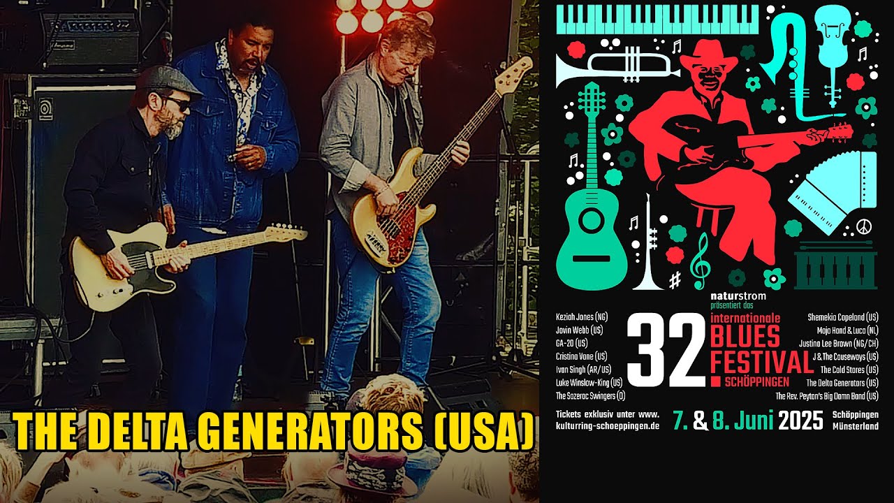 The Delta Generators (USA). 32nd International Blues Festival ...