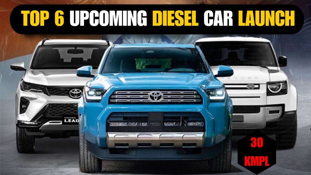 6 Exciting Upcoming Diesel Cars You Can't Miss! - YouTube