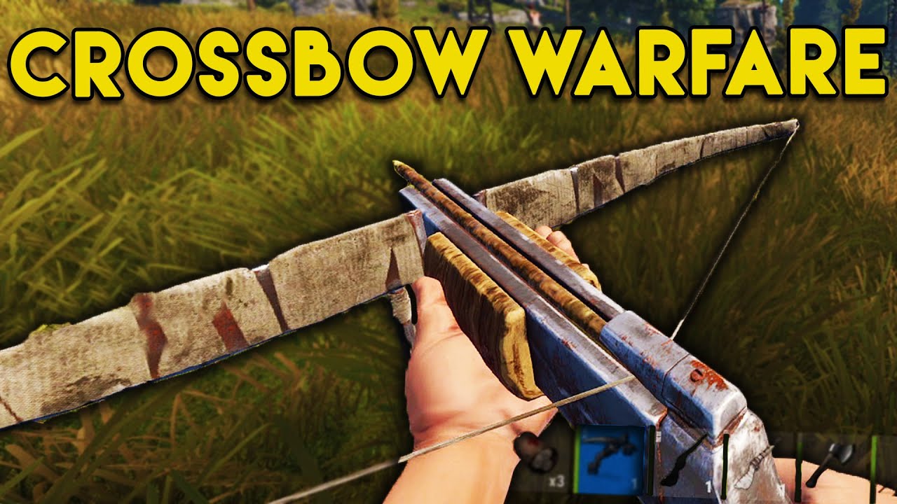 Rust Gameplay - Ep. 57 - CROSSBOW WARFARE - YouTube