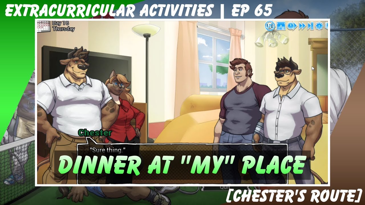 Extracurricular Activities v.1.165 [Chester's Route]: EP 65 - Dinner at ...