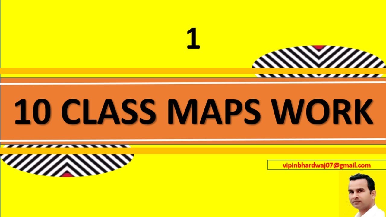 10th class Social Science Maps Work Session 2024 - YouTube