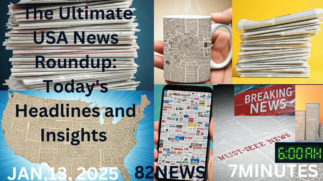 The Ultimate USA News Roundup: Today's Headlines and Insights, You Need ...