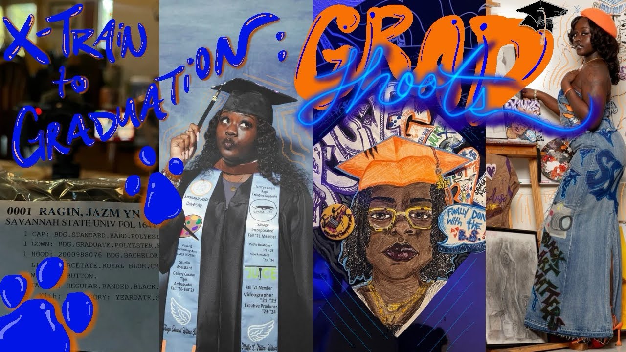 X- Train to Graduation; grad shoots, cap design, core memories and more ...