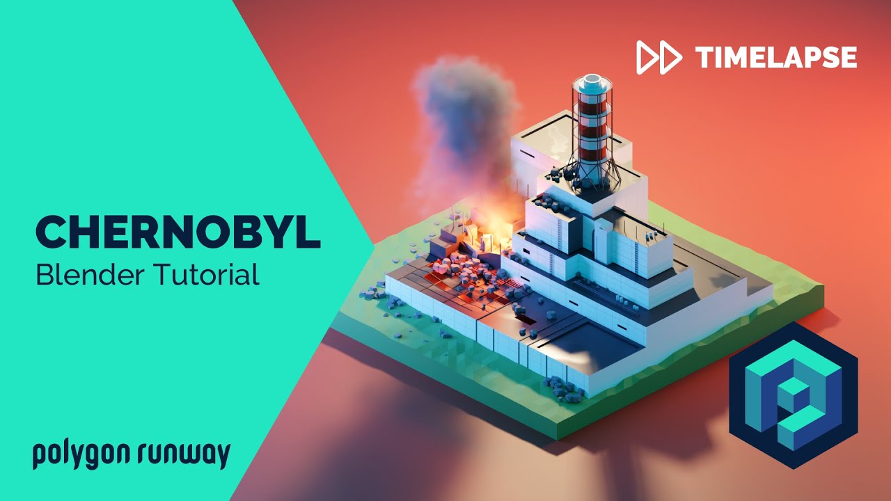 Chernobyl - Blender 2.8 Low Poly 3D Modeling Tutorial - YouTube