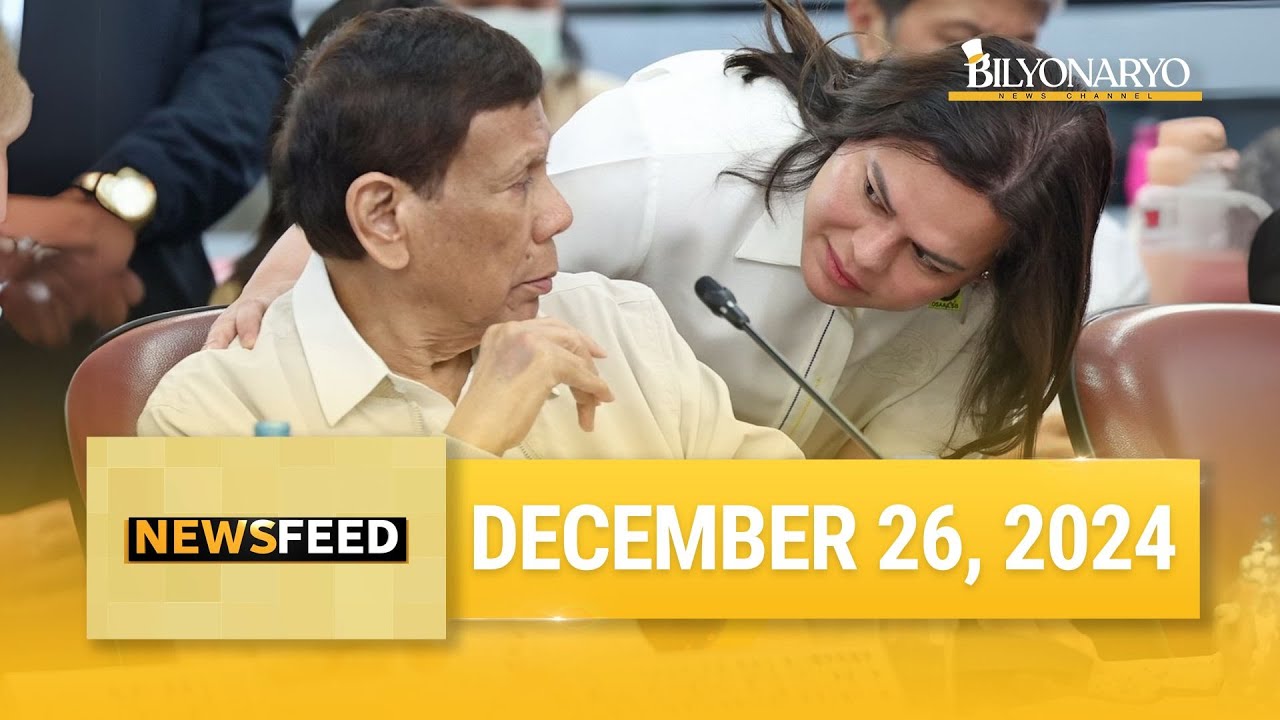 Newsfeed | December 26, 2024 - 2pm - YouTube