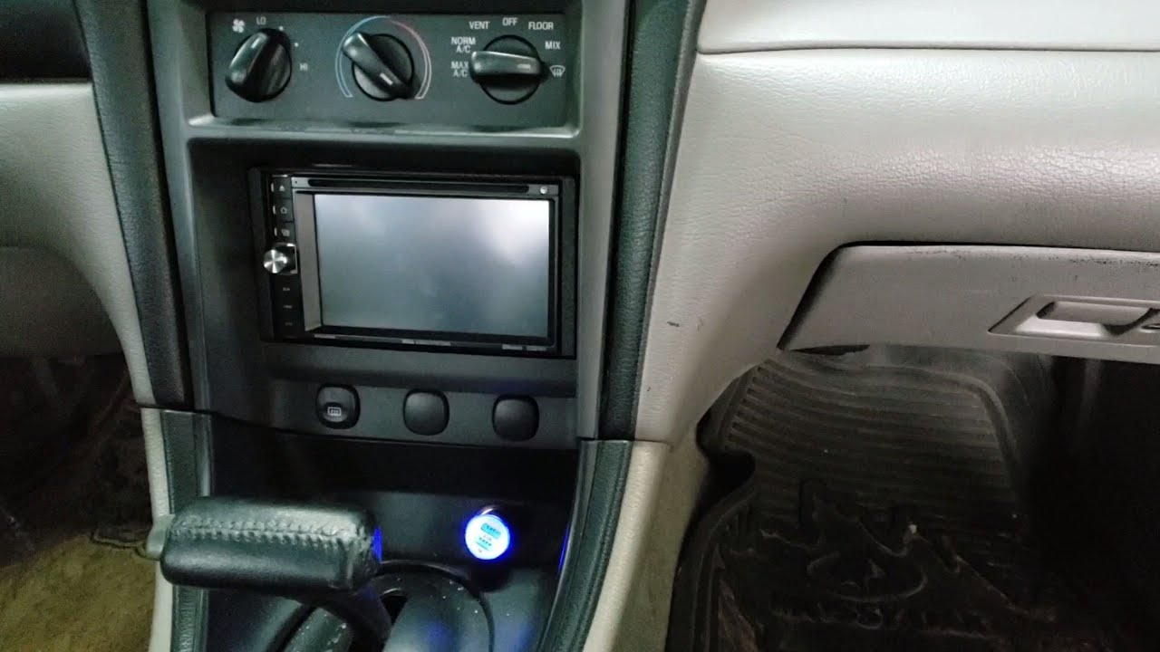 How to install a A/C vent on a sn95 Mustang GT and update on the dubble ...