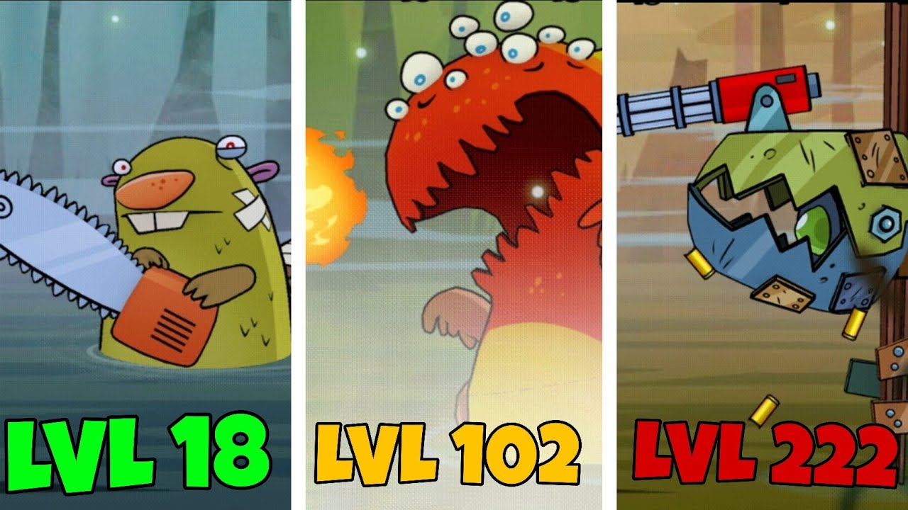 Swamp Attack: All Boss Battles (Evil Mode) - Maxed Out Weapons And ...