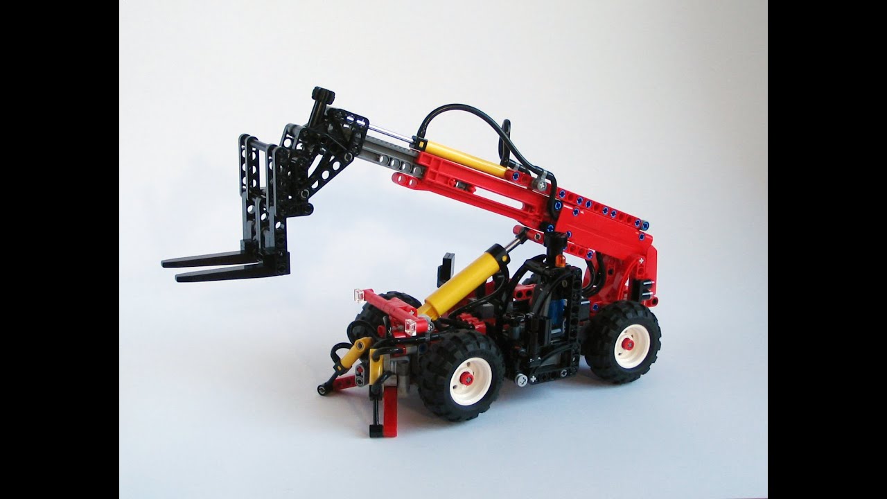 LEGO TECHNIC MINI TELEHANDLER - YouTube