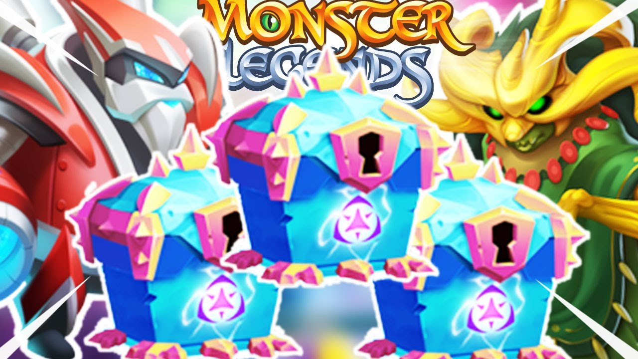 10 FREE COSMIC COSMIC ERA CHESTS - HOW TO GET | MONSTER LEGENDS (MG'S ...