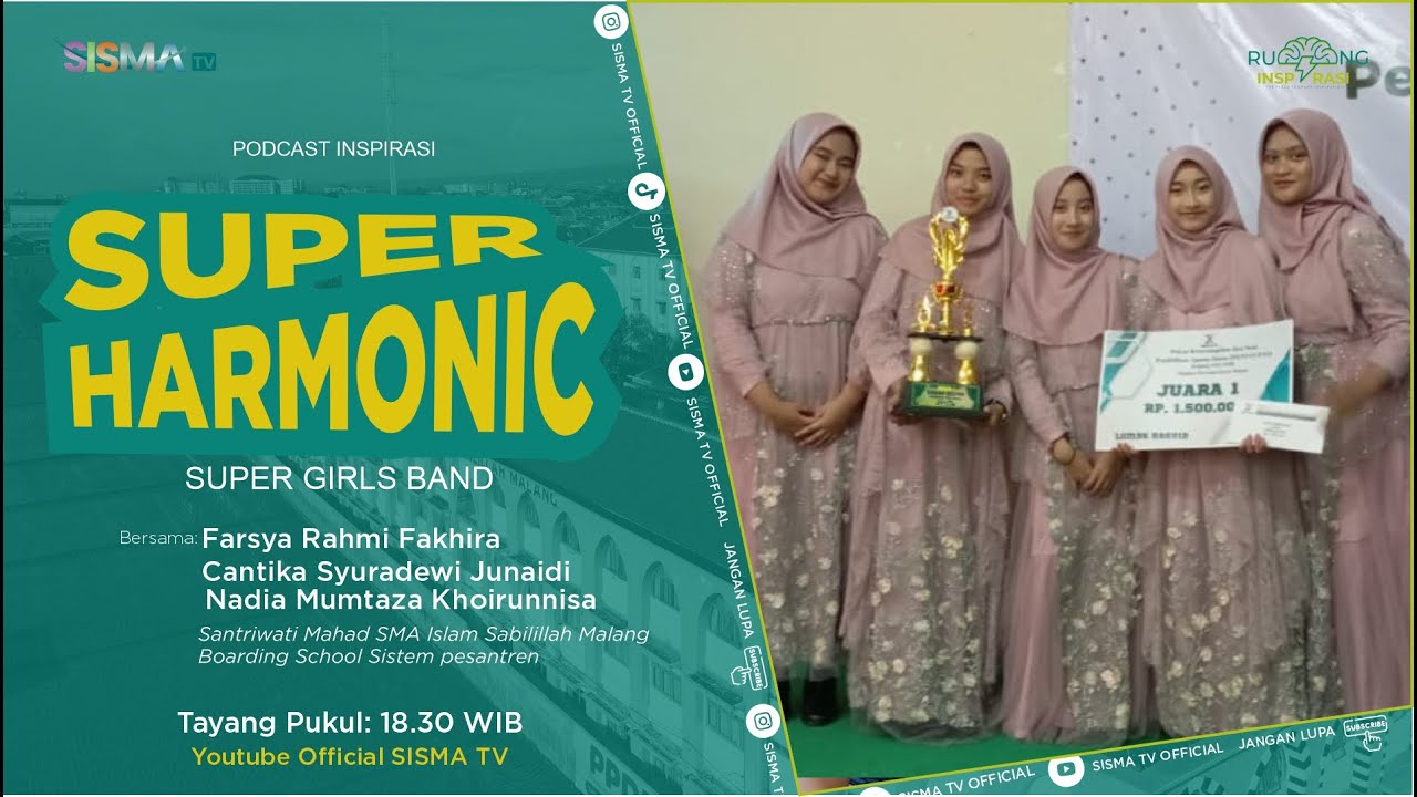 RUANG INSPIRASI - SUPER HARMONIC - YouTube