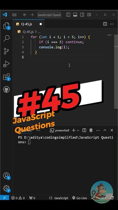 Q45 Javascript Questions Series Coding Webdevelopment