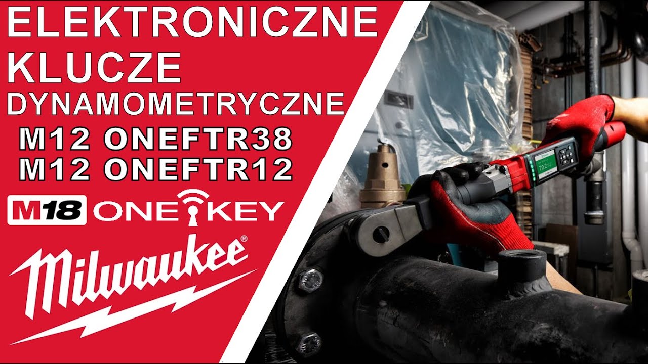 MILWAUKEE M12 ONEFTR12 ONEFTR38 elektroniczne klucze dynamometryczne ...