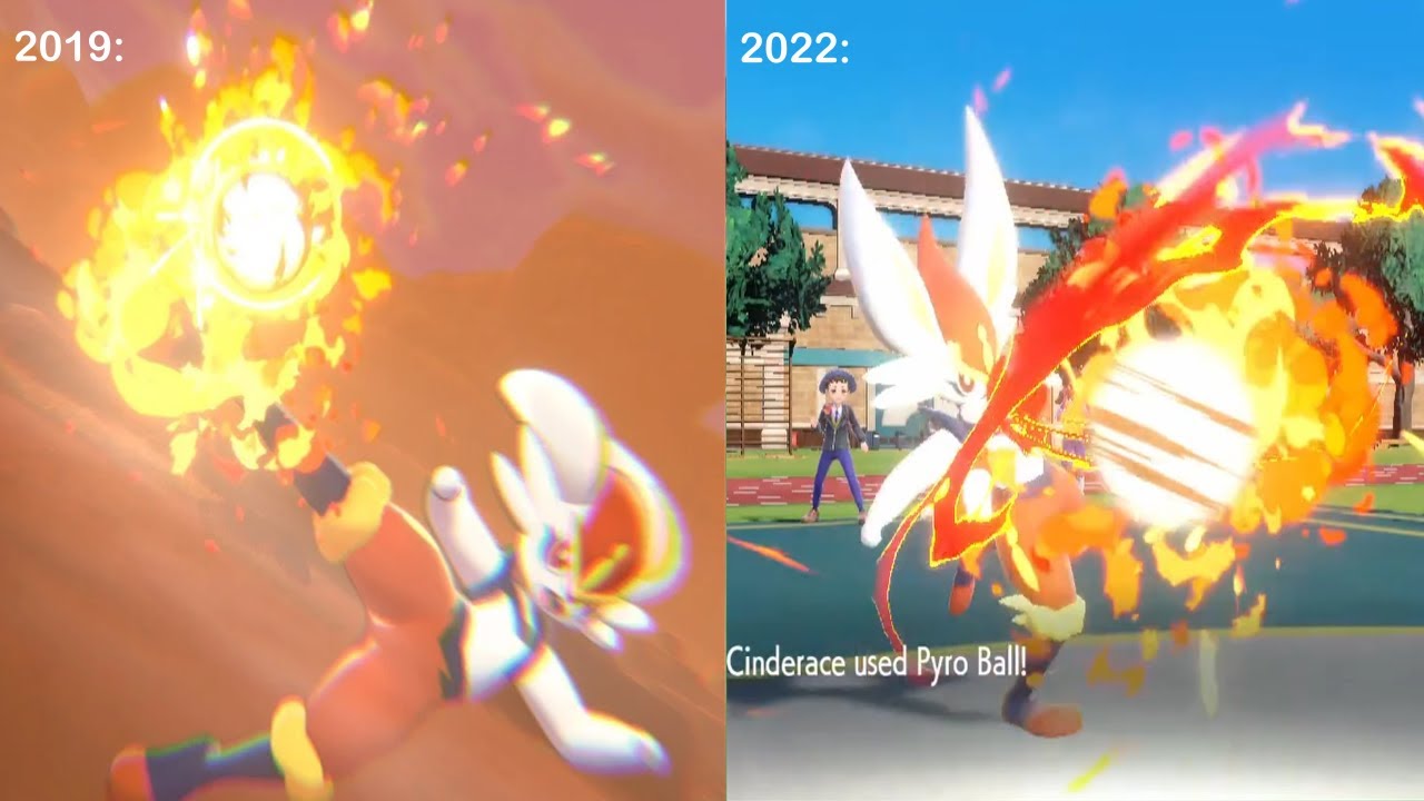 "The Pokemon animation looks better in fixed camera" - YouTube