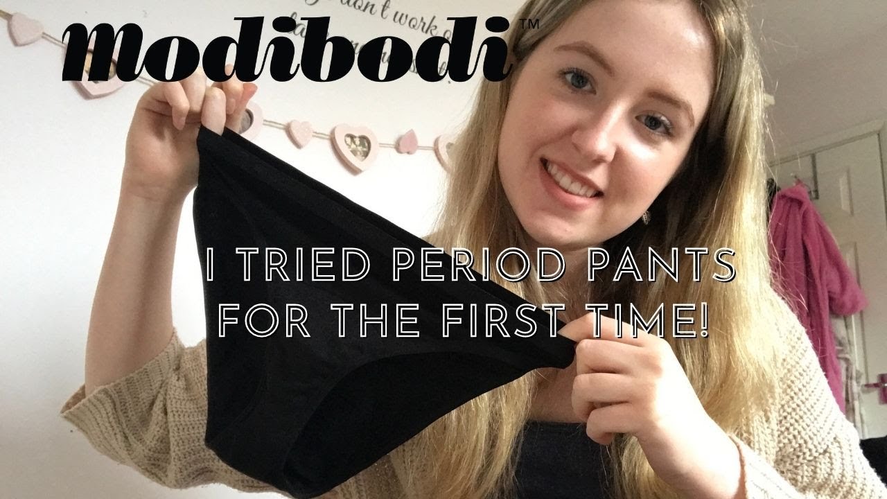 I Tried Period Pants for the First Time - Unsponsored Review of Modi ...