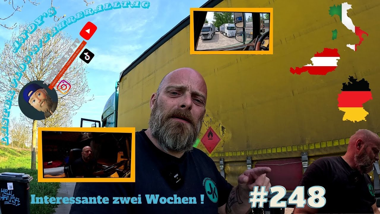 #248 Interessante zwei Wochen! /Andy's Laster Vlog's/Fahreralltag - YouTube