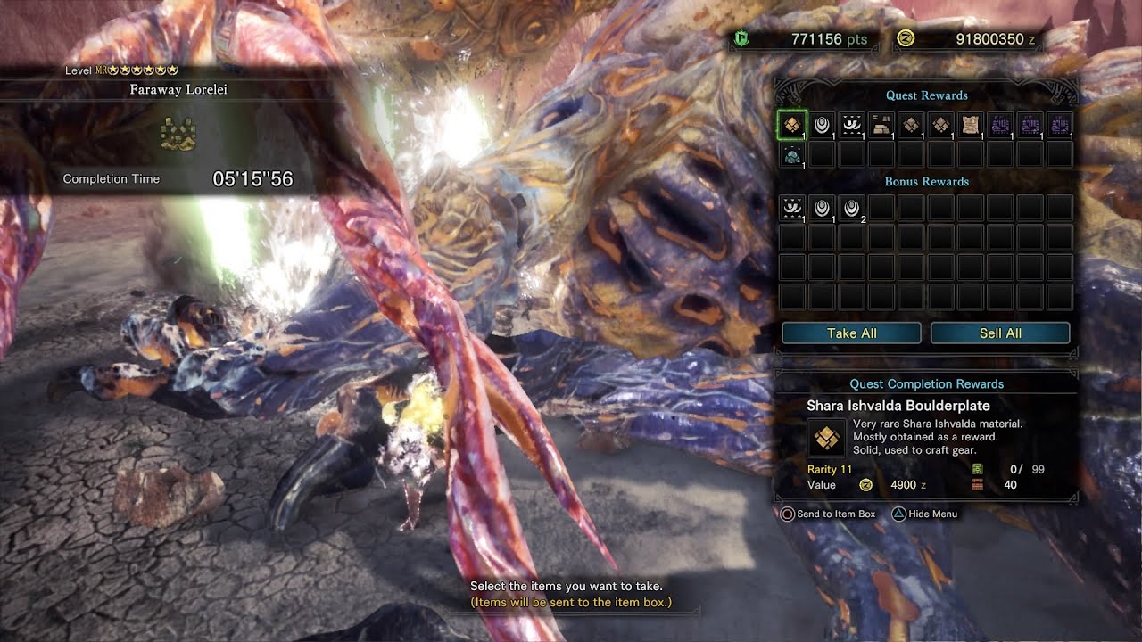 MHW Iceborne : Shara Ishvalda Elemental Charge Blade solo 05'15"56 ...