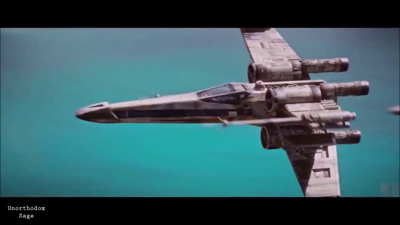 Tribute to the X-Wing Fighter STAR WARS Epic Space Montage - YouTube
