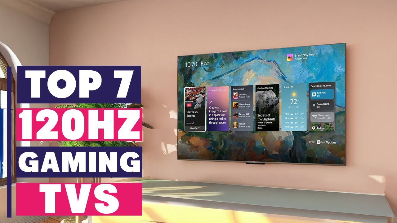 Best 120Hz Gaming TVs for Smooth Gameplay in 2025 - YouTube