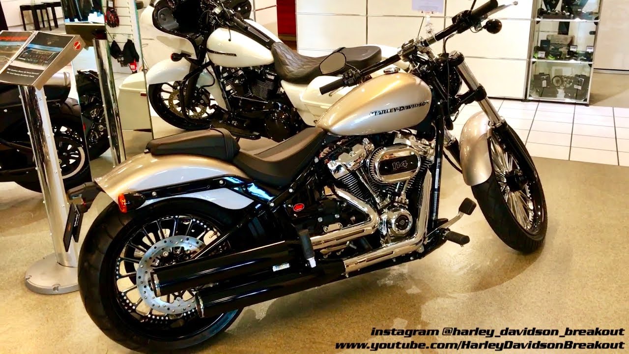 2018 Harley-Davidson Breakout Silver Fortune - YouTube