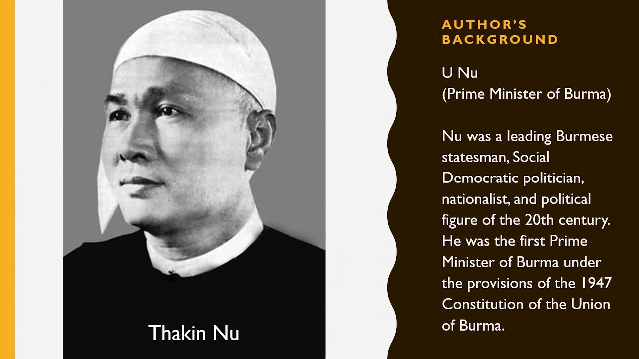 BURMESE LITERATURE AND LANGUAGE - YouTube