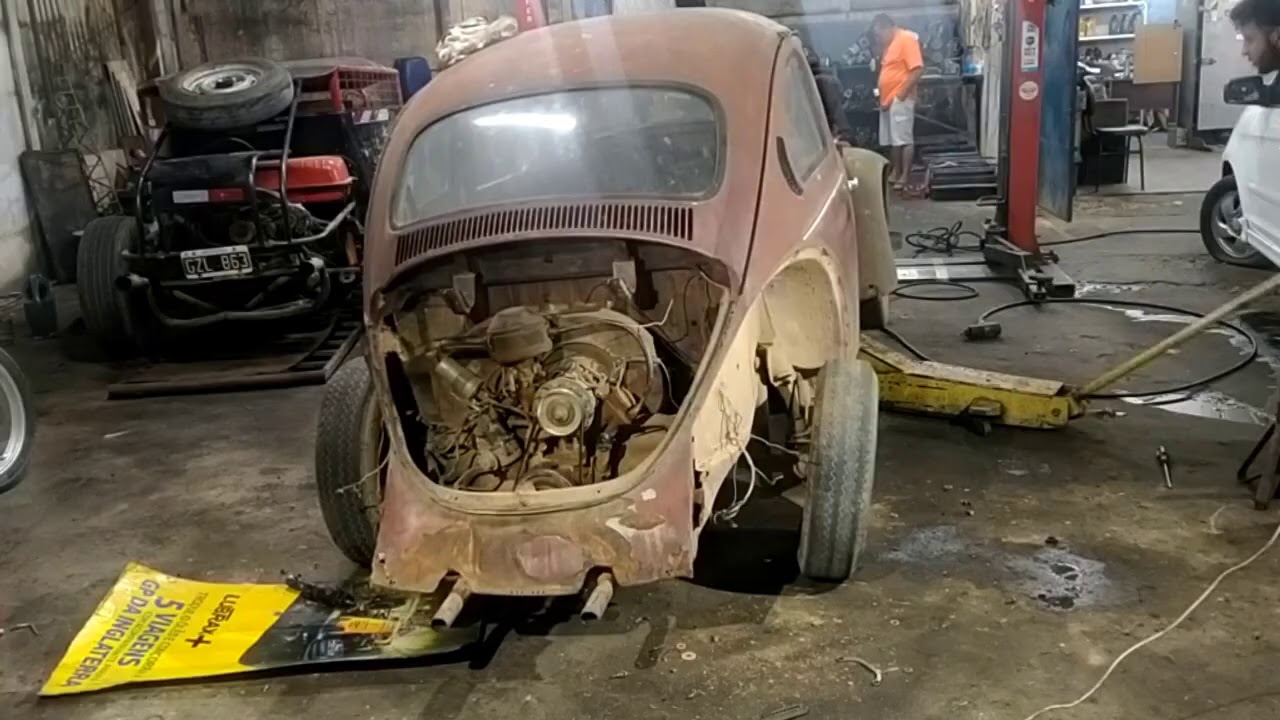 Como fazer uma gaiola passo a passo com chassis de fusca - YouTube