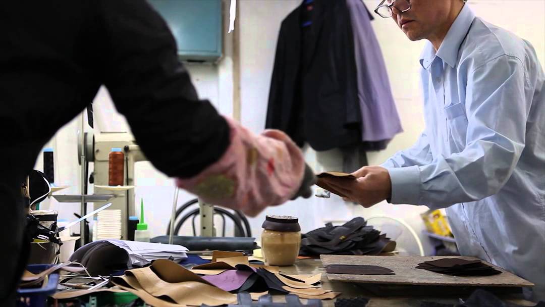 수제화 제조과정, Handmade Shoes Making Process - YouTube