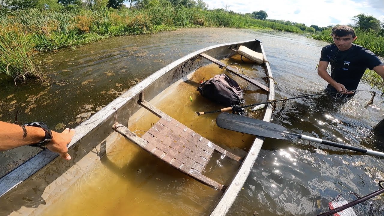Canoe Fishing DISASTER! - YouTube
