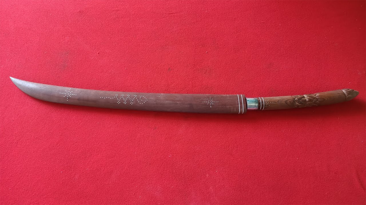 Forged An Ancient Khmer Fighting Sword - YouTube