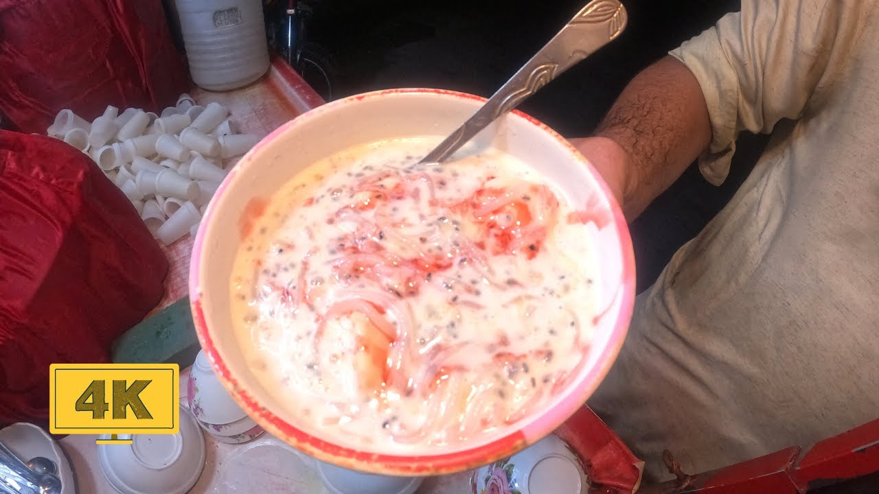 KulFa FALOODA ||| Sumptuous Cold DESSERT 🍰||| Bilal Khan Kulfa Falooda ...
