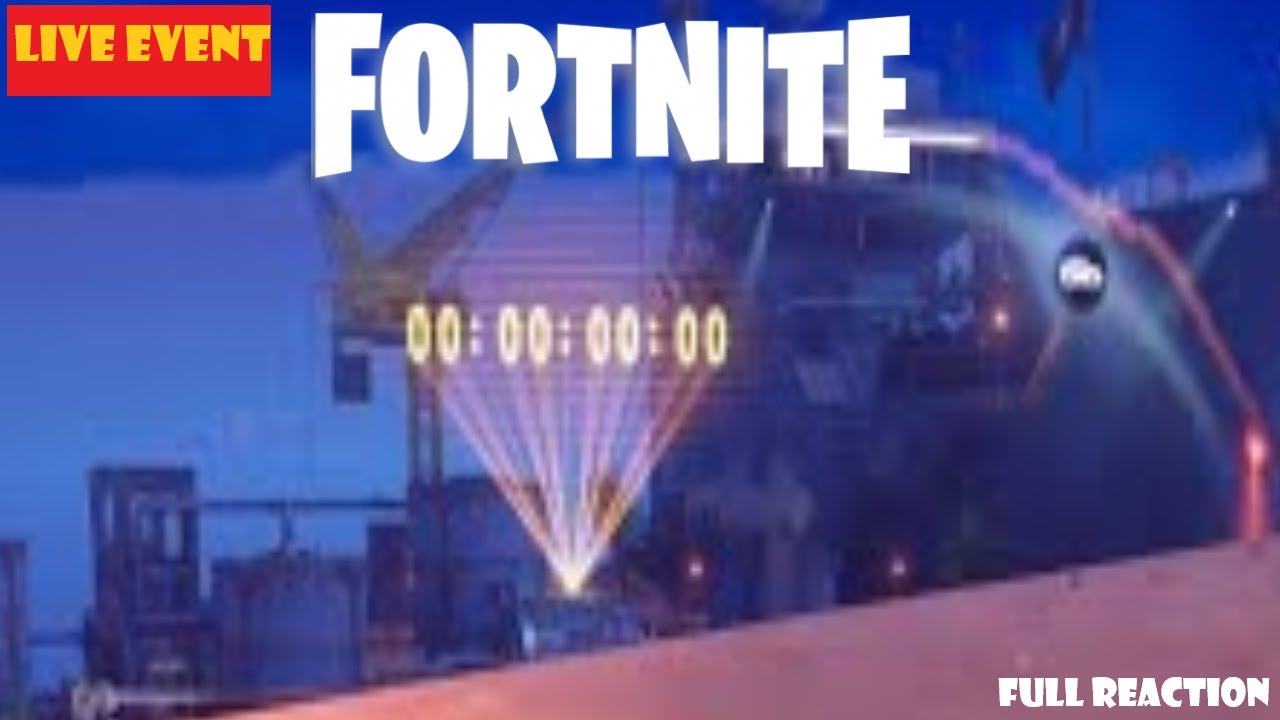 Fortnite Mini Event Reaction (Chapter 5 Season 4) - YouTube