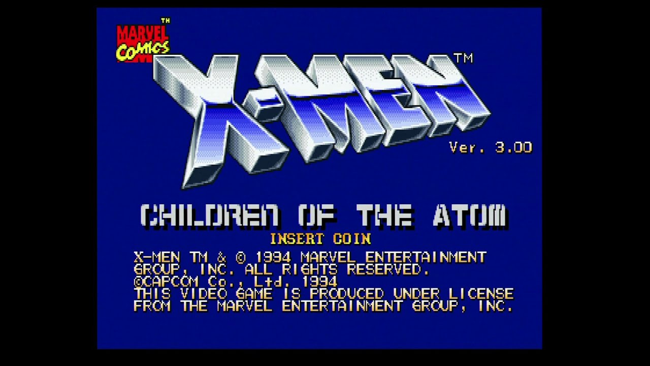 Capcom Play System II - X-Men: Children of the Atom - YouTube