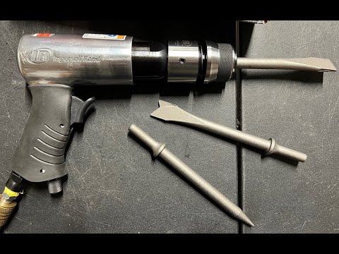 Ingersoll Rand 114GQC Air Hammer - 3 PC Chisel Set, Compact, Taper ...