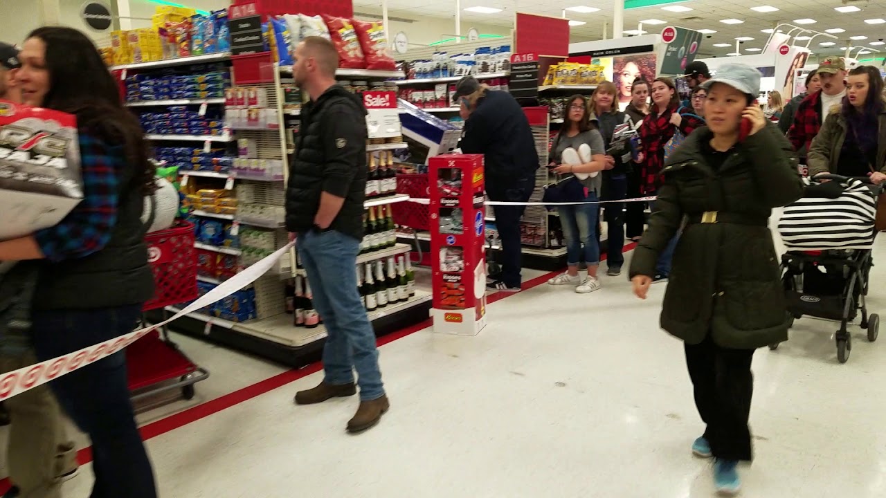 Black Friday @Target, Cheyenne Wyoming 2018 - YouTube