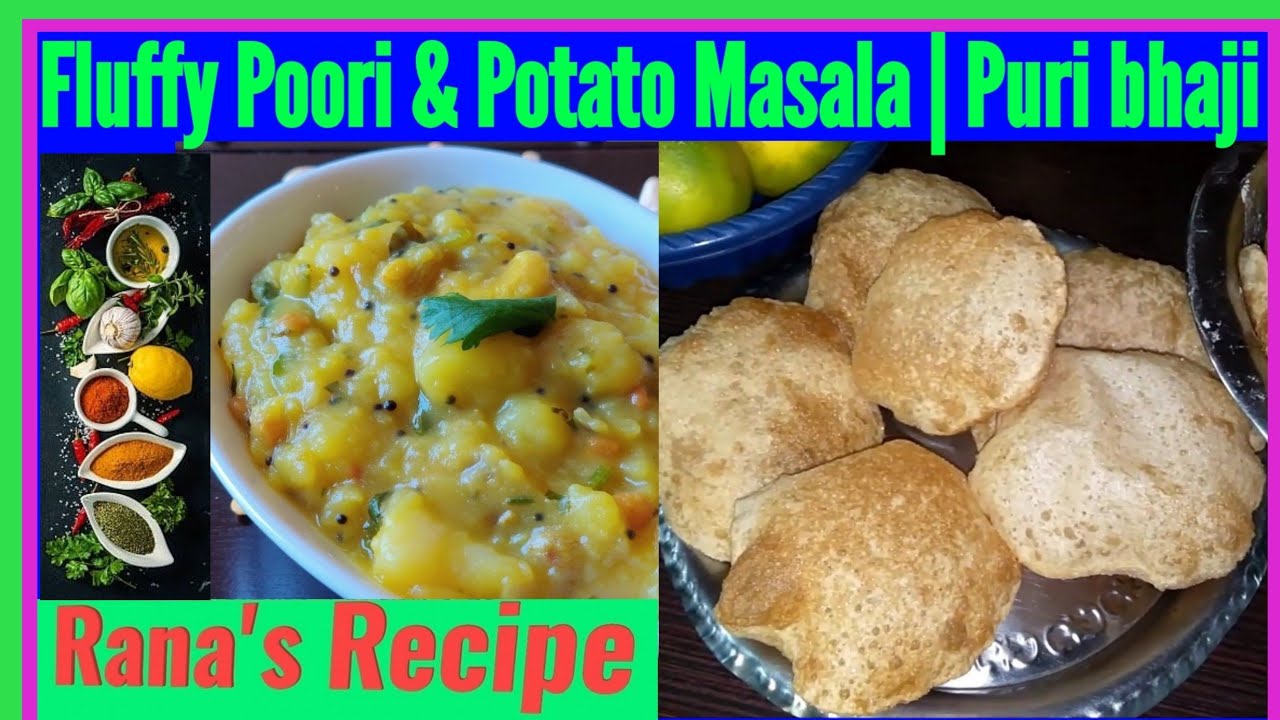 Poori Masala| Poori Kilangu|Potato Masala |Side-dish For Poori| Aloo ...