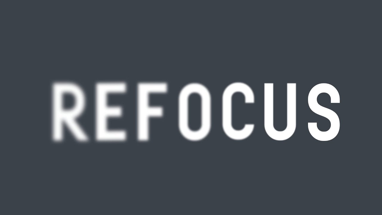 'Refocus' with Barney Hall | 1.9.24 - YouTube